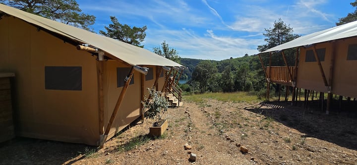 Tente Lodge Au Cœur Du Verdon - Saint-Laurent-du-Verdon