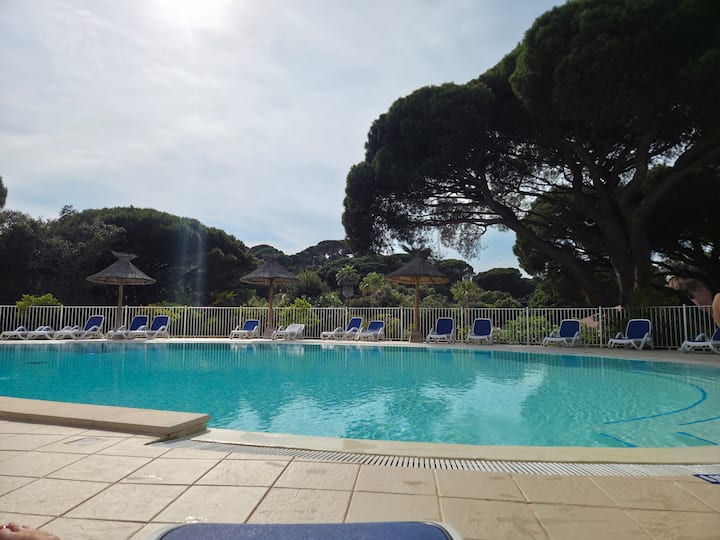 T2 Jardin En Résidence De Vacances Avec Piscine - Puget-sur-Argens