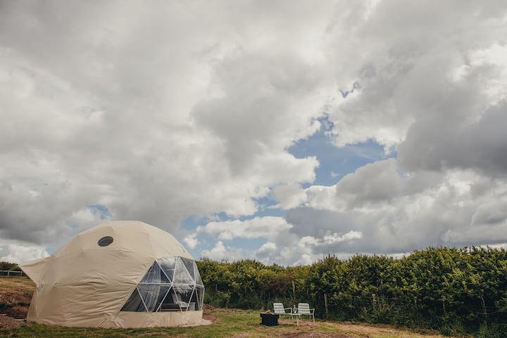 Eddystone - Geodesic Dome - Bigbury-on-Sea
