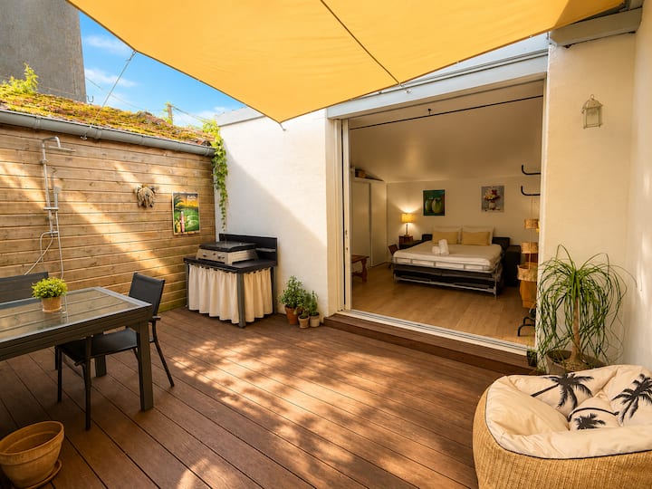 Charmante Maisonnette Avec Patio - Bayonne