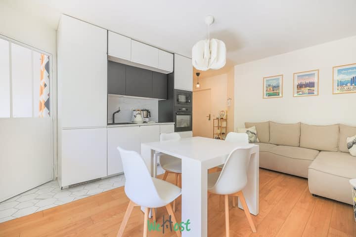 Appartement 30m² Moderne Tour Eiffel & Parc Rodi - Issy-les-Moulineaux