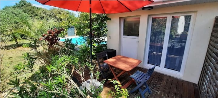 Studio Indépendant Entre Bordeaux Et Le Bassin - Saint-Jean-d'Illac