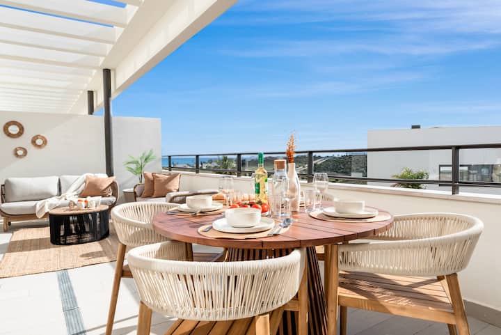 Casa Camarate With Sea- And Poolview - Casares