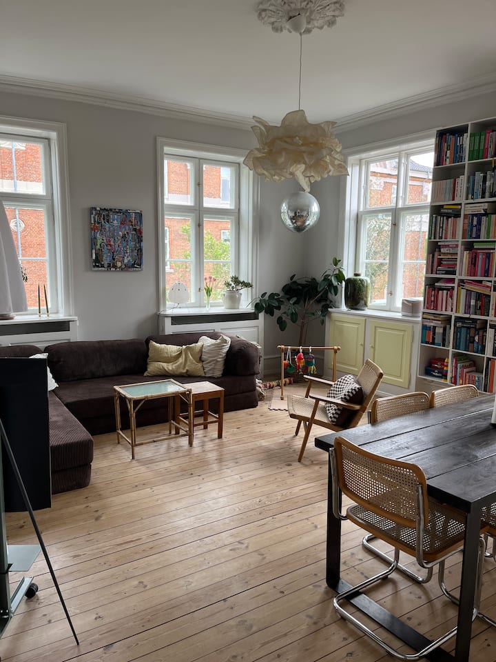 Charmerende Lejlighed Med Stor Terrasse - Copenhague