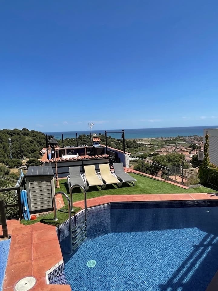 Casa Marvista - Pool, Bbq And Ocean Views - Calella