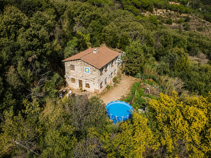 Finca Rural Para Grupos Con Piscina Privada - Canet de Mar
