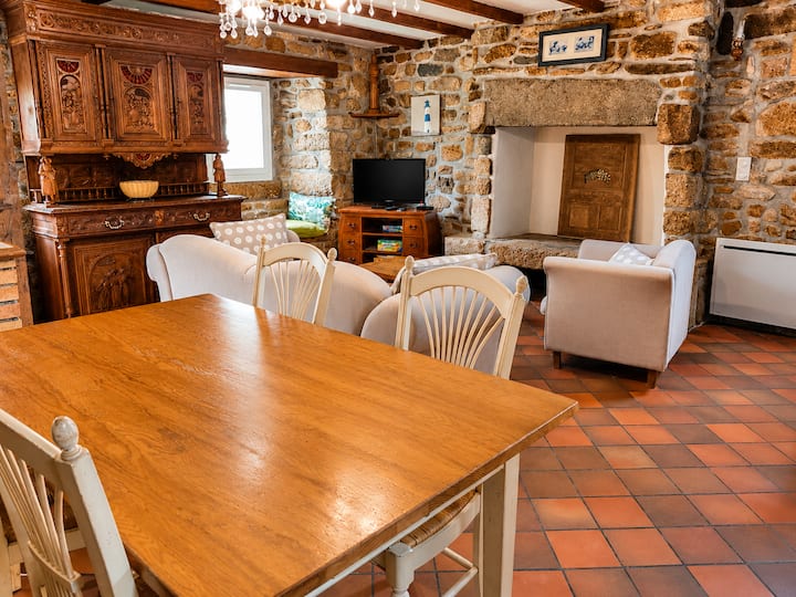 Maison En Pierre à 1.5 Km De La Mer - Porspoder