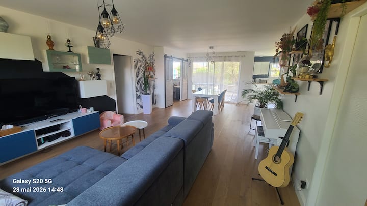 Villa Avec Piscine Aux Portes Du Bassin D'arcachon - Mios