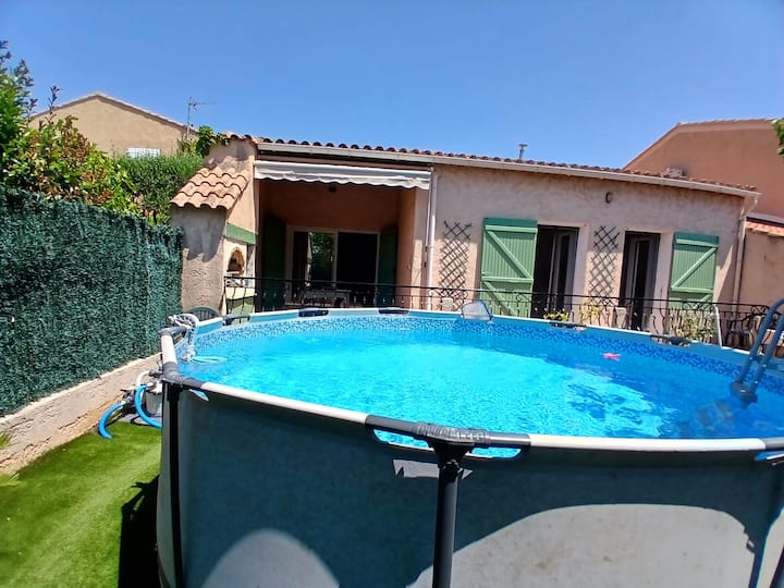 Maison Provençale Rosy Avec Jardin Et Piscine - Sanary-sur-Mer