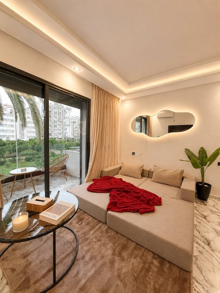 1 Double Façade + 2 Terrasse, 2 Min Mosquée - Casablanca