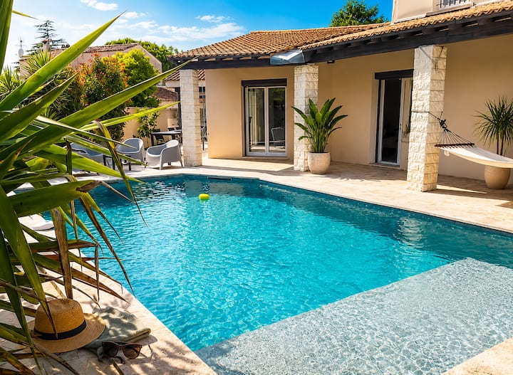 Sublime Villa 4 Ch Avec Piscine - Lattes - 몽펠리에