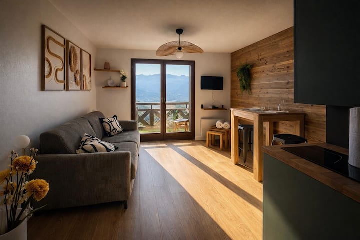 Cocon | Balcon Vu Montagne | Centre 5 Min - Les Houches