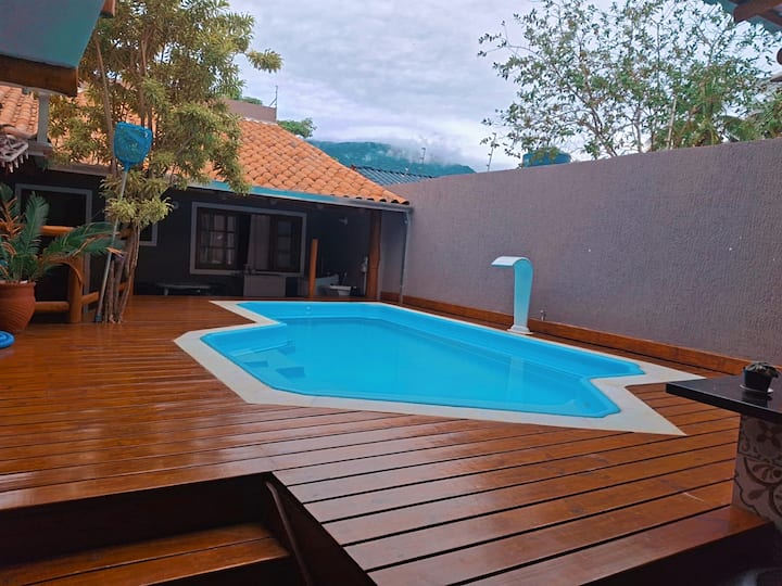 Casa Com Piscina Privativa E ÁRea De Lazer - Caraguatatuba