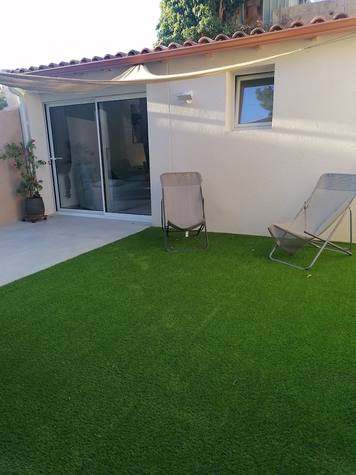 Studio Indépendant Aux Portes De La Côte Bleue - Ensuès-la-Redonne