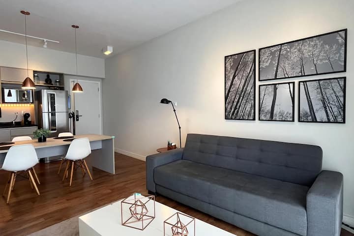 Studio Vista Mar No Unlimited Oceanfront - Santos