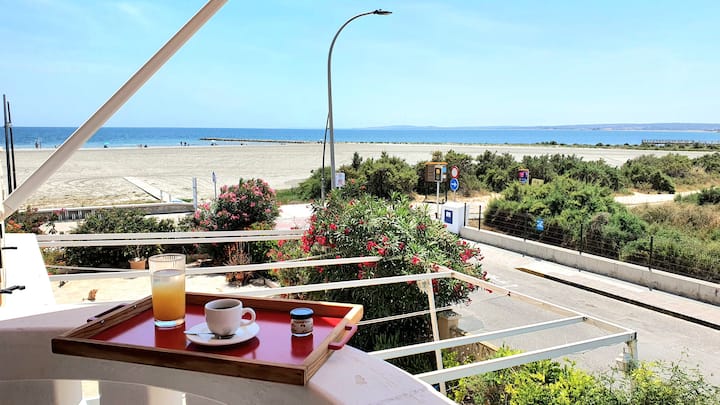 Casa Sunset, Plage à 55 Pas, 4 Pers, Fibre, Clim. - Santa Pola