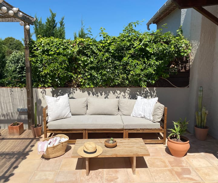Charming Casita With Big Terrace And Forest Views - Sa Tuna