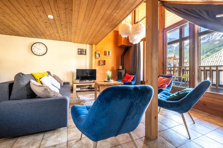 Au Coeur De Monetier - Joli Duplex Hypercentre - Le Monêtier-les-Bains