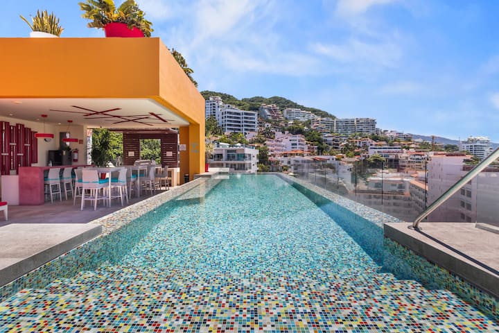 New Studio At V177 Romantic Zone - Puerto Vallarta