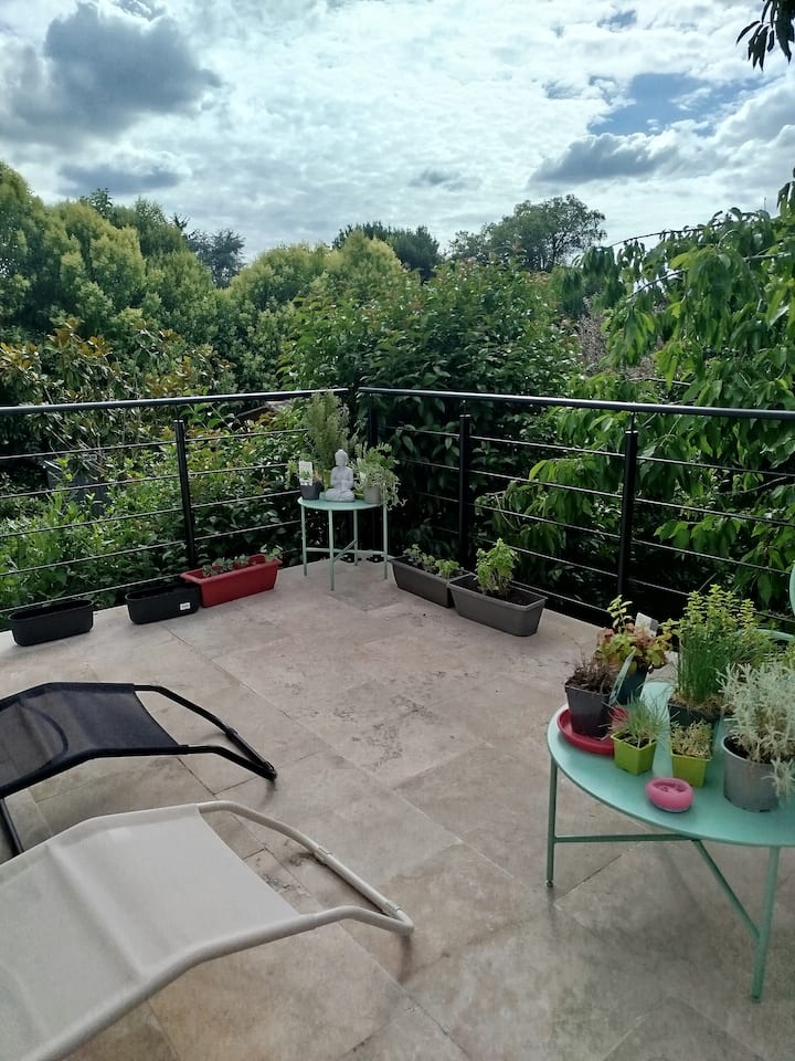 Maison 2 Chambres Avec Jardin Et Terrasse - Agen
