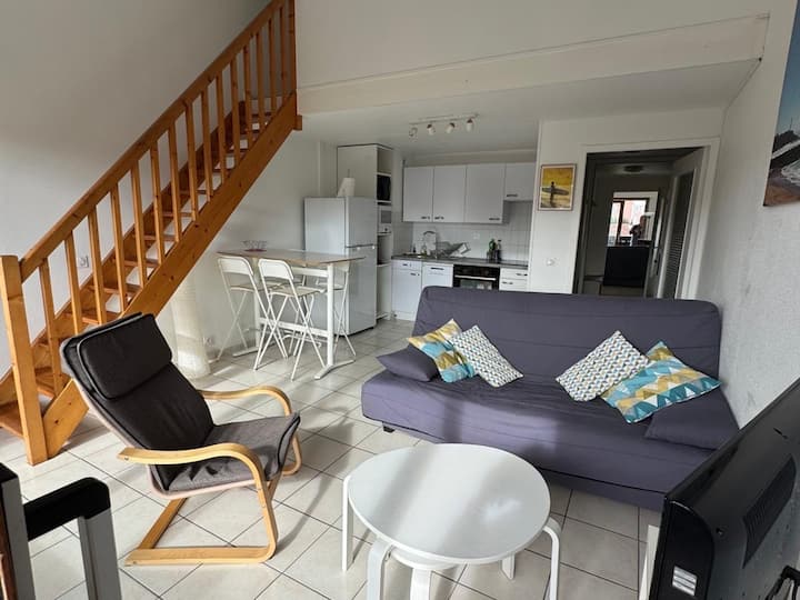 T2 Duplex Cosy Proche Océan - 4 Pers. - Anglet