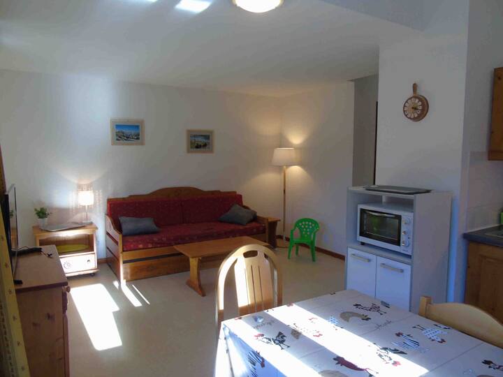 Appartement Cosy, Animaux Admis - 6 Pers. - Aussois