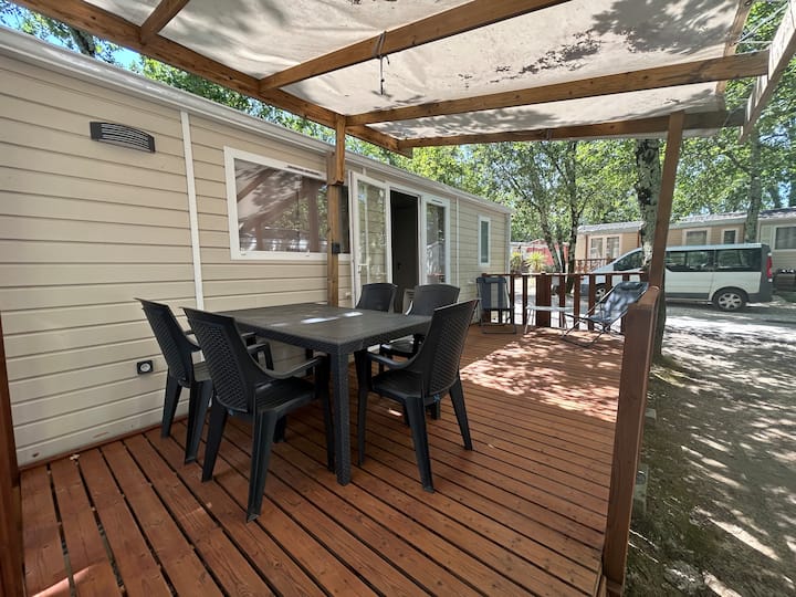 Mobil Home 6p Camping 4* - Lagorce