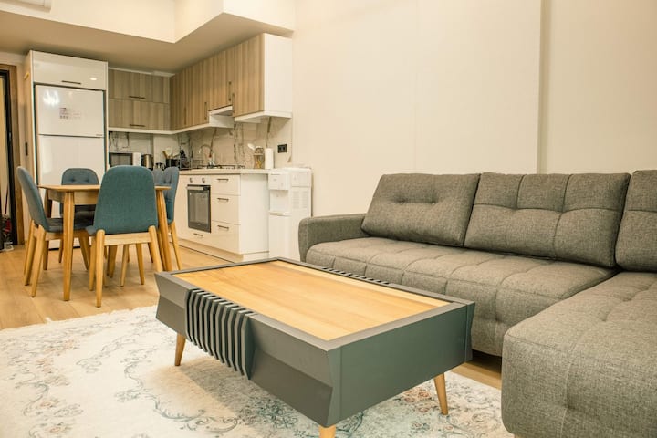Konforlu 1+1 Daire | Kleopatra Plajı’na 400 M - Alanya