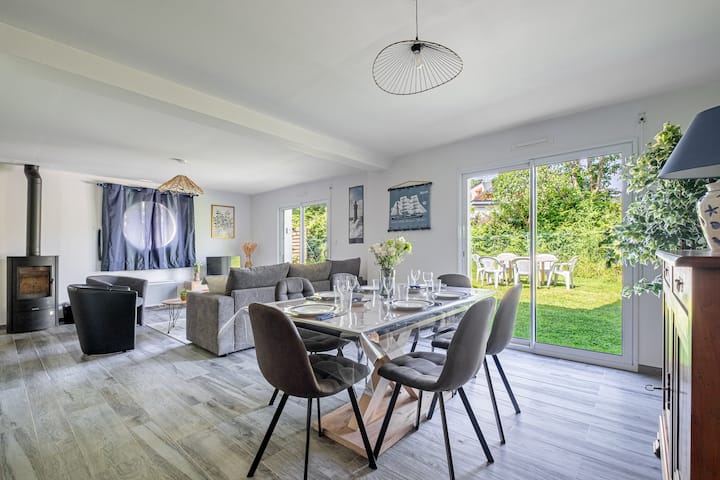 Ty Kerdreven - Maison Familiale Avec Grand Jardin - Carnac