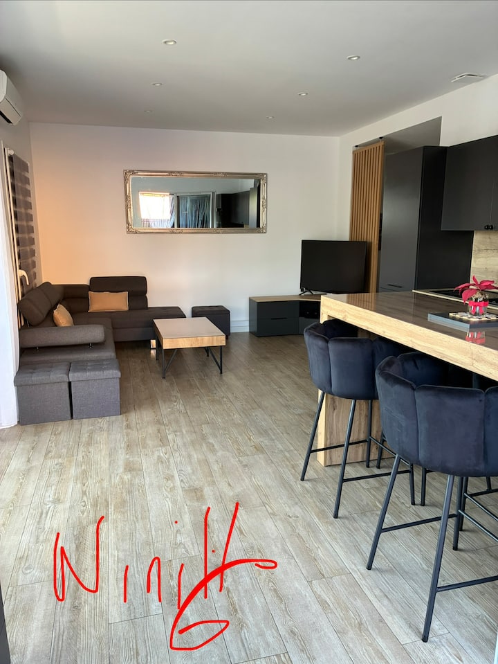 Appartement Mon Ange T2 En Rez-de-chaussée - Presqu'île de Giens