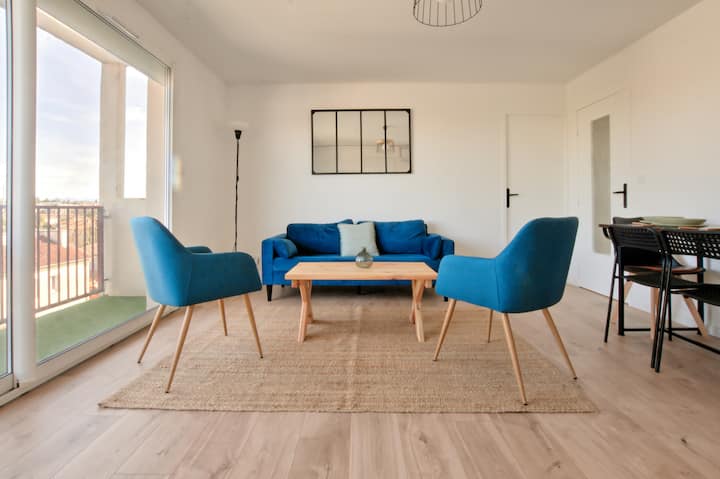 Le Belvédère - 3 Chambres - Vue Pyrénées - Tarbes