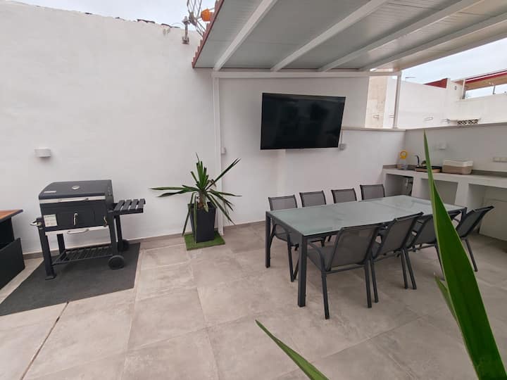 Huelin Beach House: Solárium A 200 M Del Mar - Malaga, Espagne