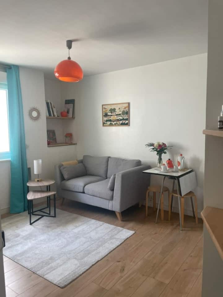 F2 Cosy + Parking Gratuit - Caen