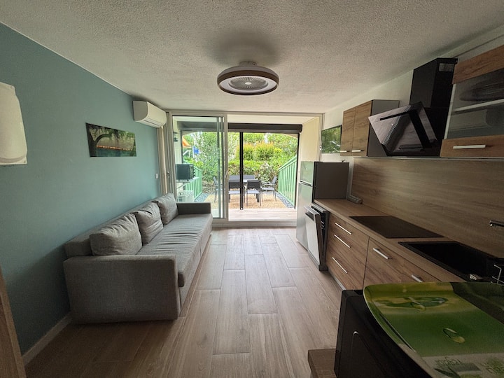 Studio 4 Personnes Avec Piscine - Gruissan