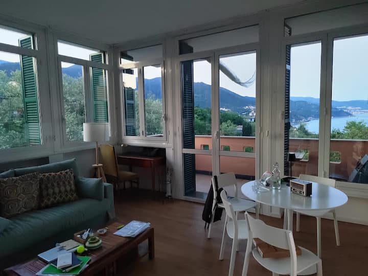 Bright Sea-view Apartment In Green Residence - Varazze