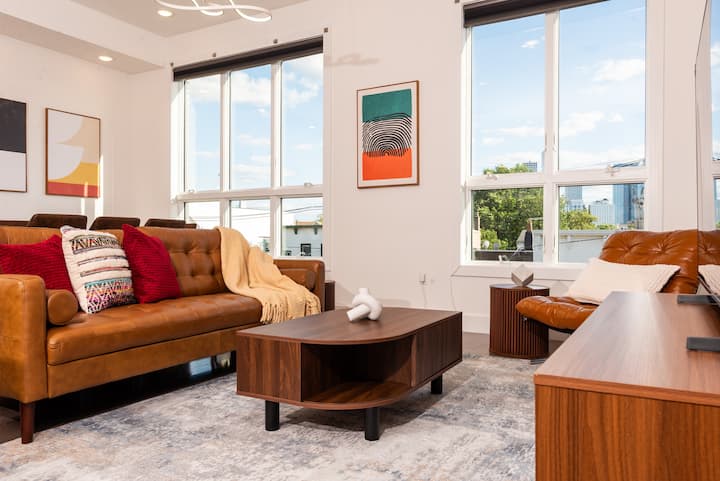 Modern Scape W/rooftop * 30 Min Drive To Nyc - Jersey City, NJ