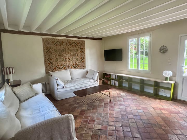 Chaumière Normande Authentique, à 2h De Paris - Bernay