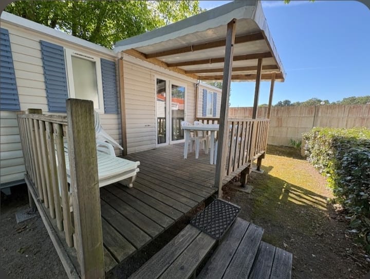 Bungalow 6 Personnes Camping Le Bois Dormant 4* - Saint-Jean-de-Monts