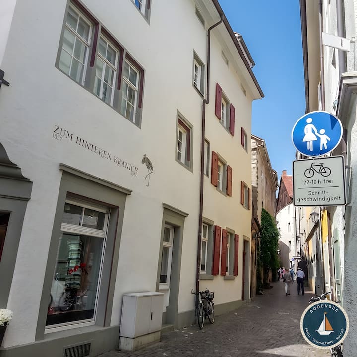 Ruhiges Altstadt-juwel Kranich - 200m Zum See - Konstanz