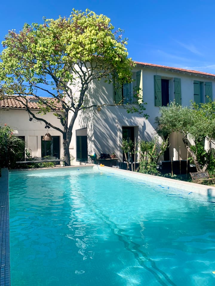 Maison Familiale Entre Terre Et Mer - Piscine - Lattes