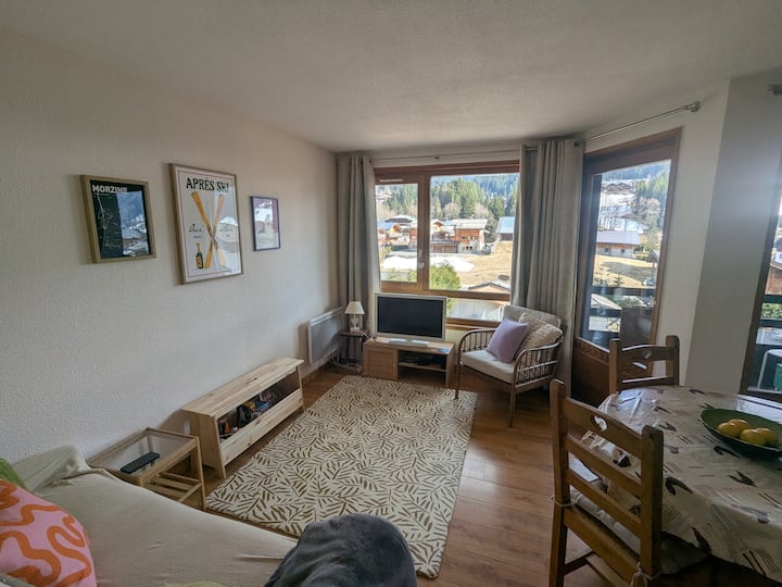 Cozy Apartment With Mountain View - Les Gets