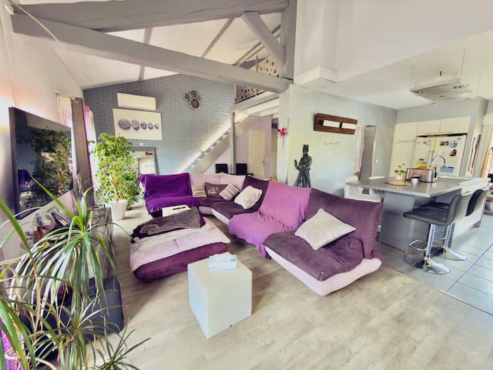 Villa "La Palmeraie" - Piscine - Proche Meett - Colomiers