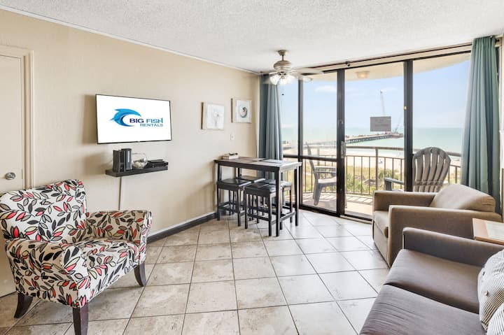 Relaxing Oceanfront 1 Bedroom Unit At Meridian Pla - 默特爾比奇
