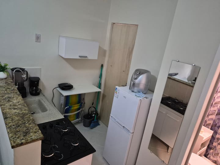Studio Moderno A 2 Min Da Praia | Ar + Home Office - Recreio