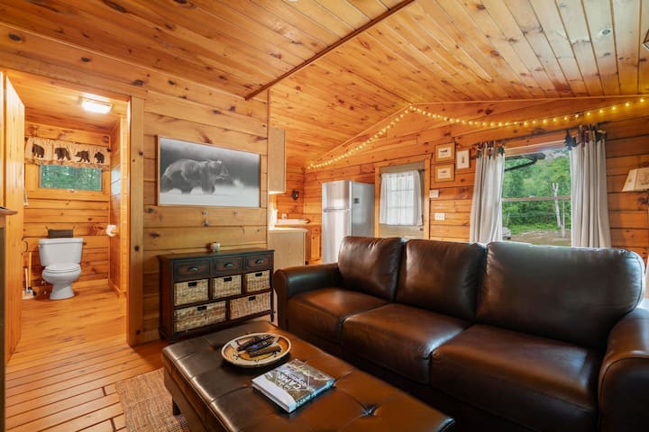 Touch Of Vermont | Cozy Log Cabin On 32+ Acres - Connecticut