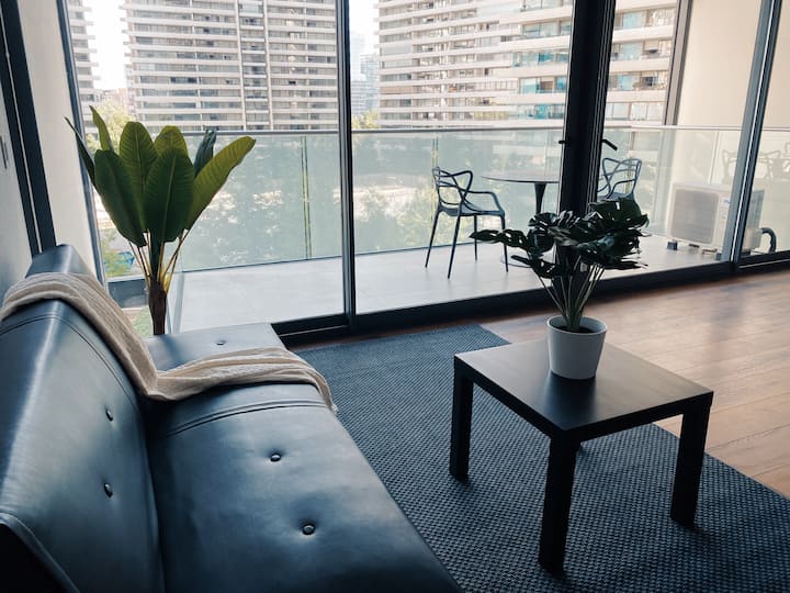 Sh | Modern & Cozy Studio Near Parque Arauco - Las Condes