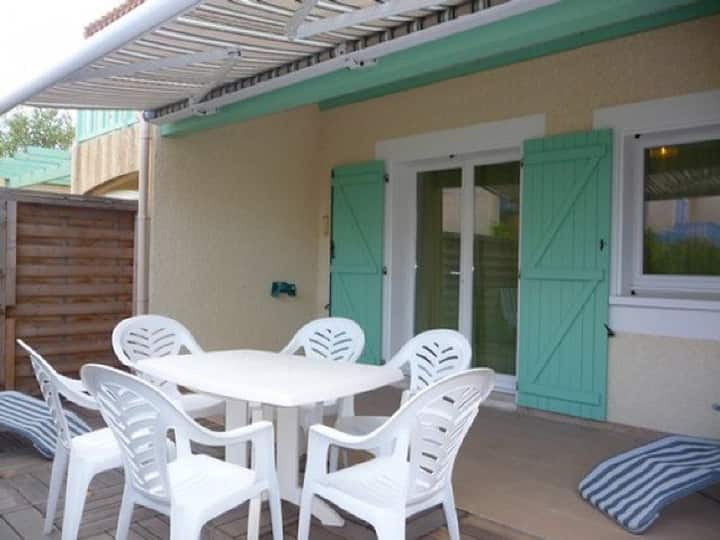 Maison Mitoyenne Vue Lac - 6 Pers. - Le Barcarès