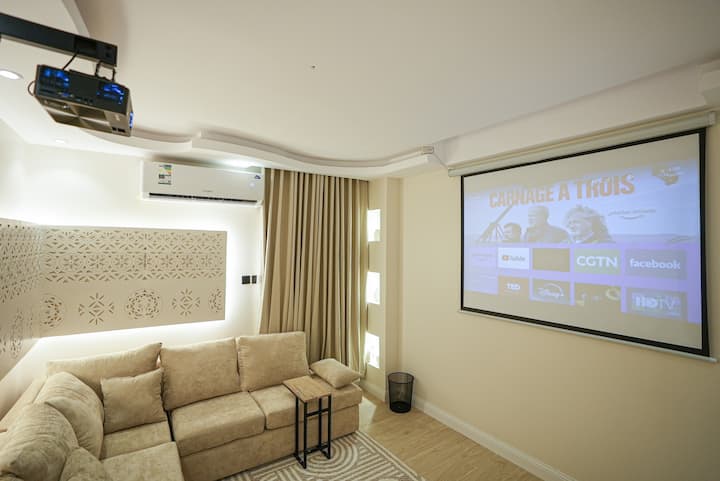 2br + Cinema | Spacious & Stylish Living - Riyadh