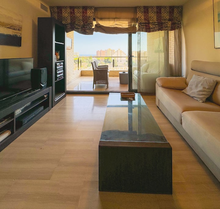 Luxury Apartment In Cabo Huertas. Pool, Gym&beach - Alicante