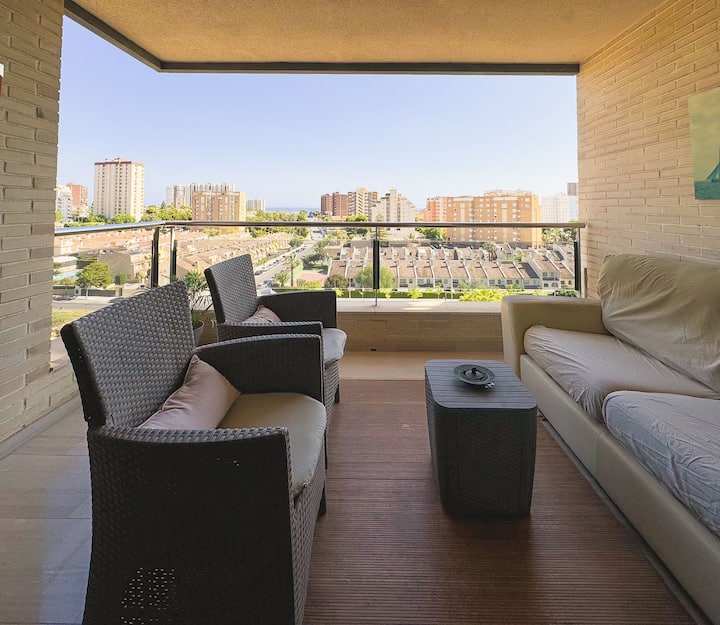 Luxury Apartment In Cabo Huertas. Pool, Gym&beach - Alicante